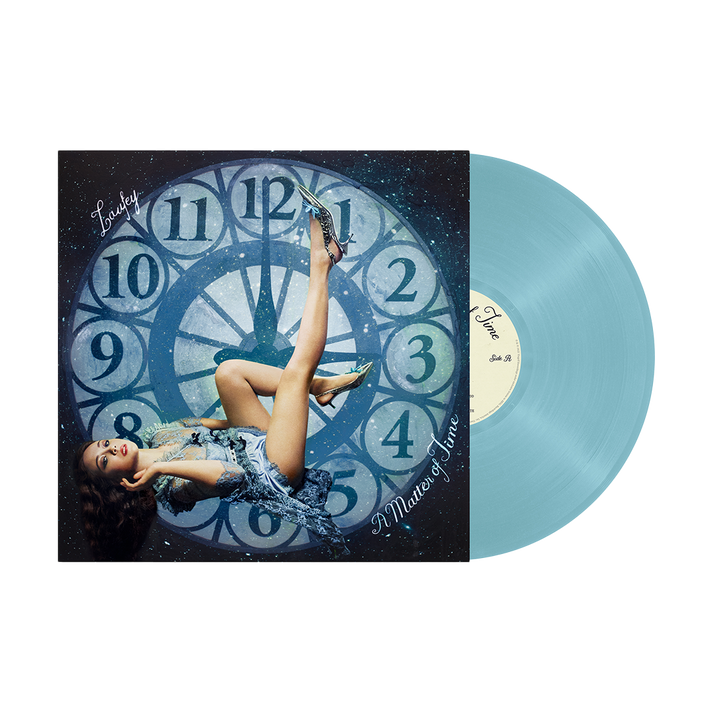 A Matter of Time - Timeless Blue Vinyl Laufey – Laufey Merch
