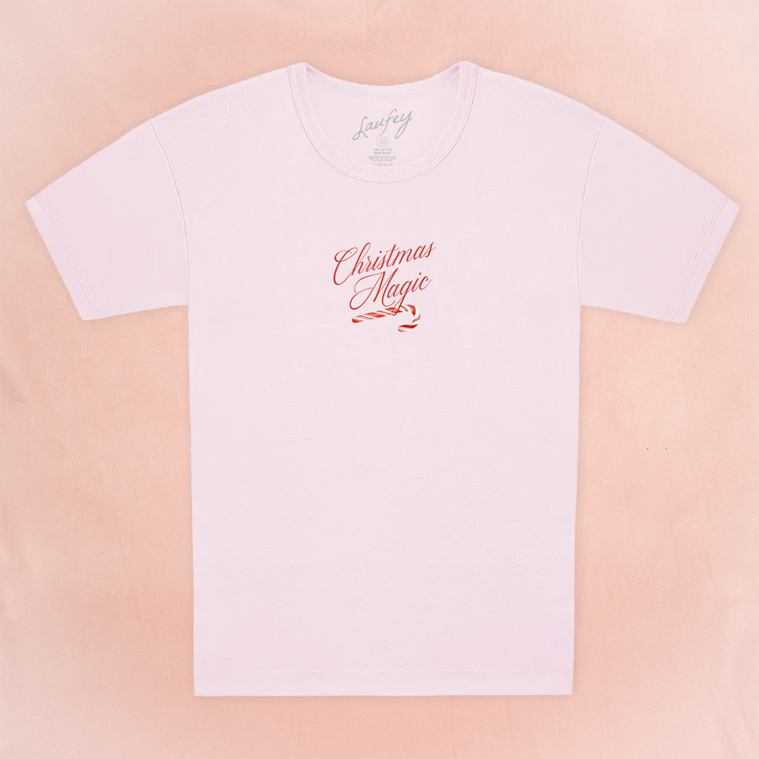 Christmas Magic Baby Tee T-Shirt Laufey – Laufey Merch