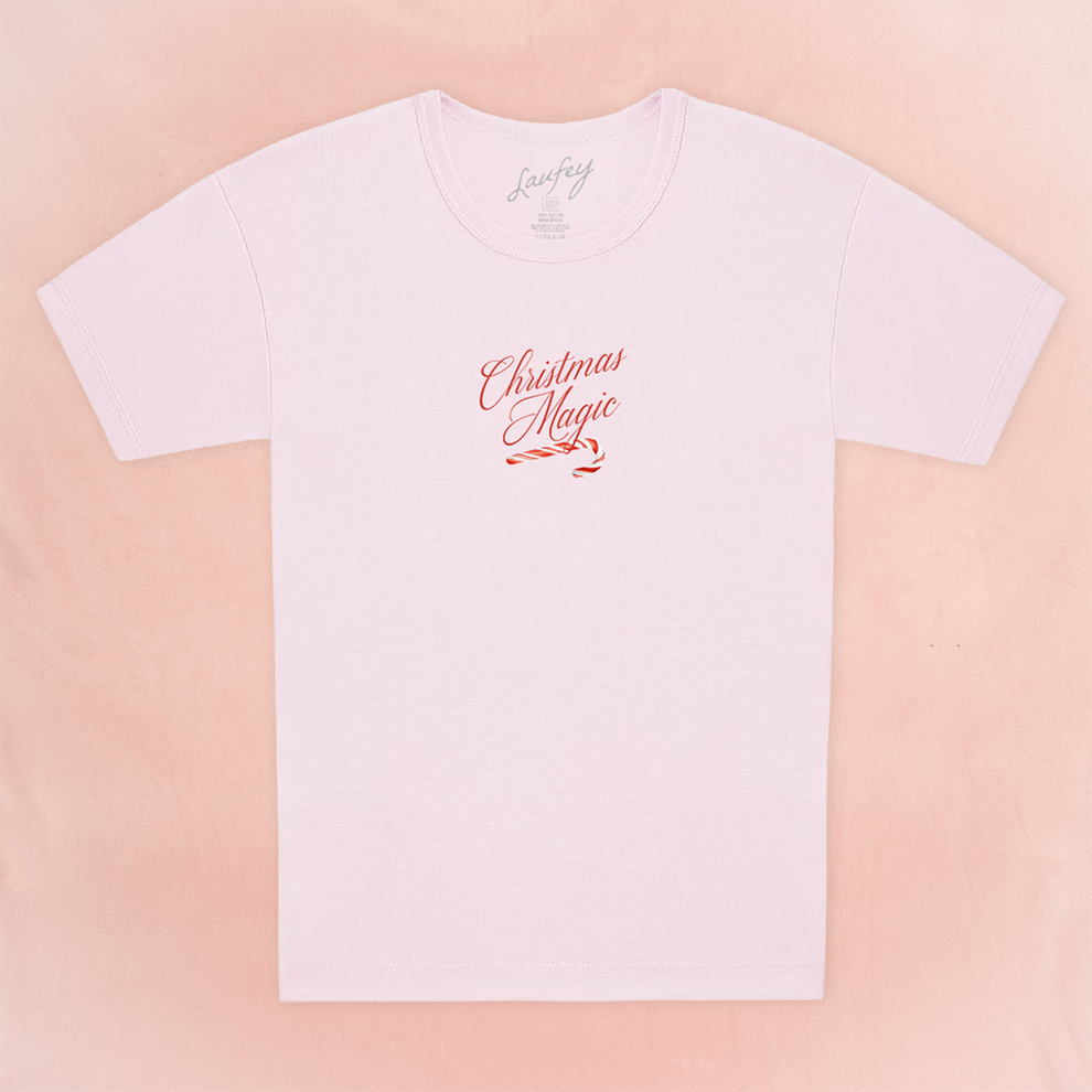 Christmas Magic Baby Tee T-Shirt Laufey – Laufey Merch